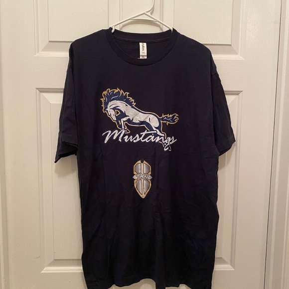 Shirts | Swagger Apple Tv Show Cedar Crest Prep Mustangs Prop Worn Blue ...
